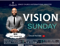 Vision Sunday Template | PosterMyWall