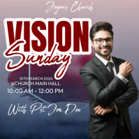 vision sunday Template | PosterMyWall