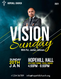 Vision Sunday Template | PosterMyWall
