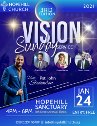 Vision Sunday Template | PosterMyWall