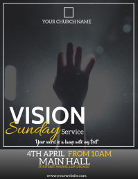 Vision Sunday Template | PosterMyWall