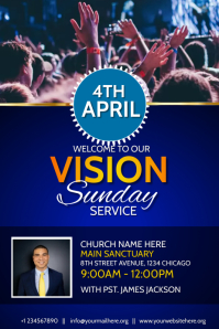 Vision Sunday Template | PosterMyWall