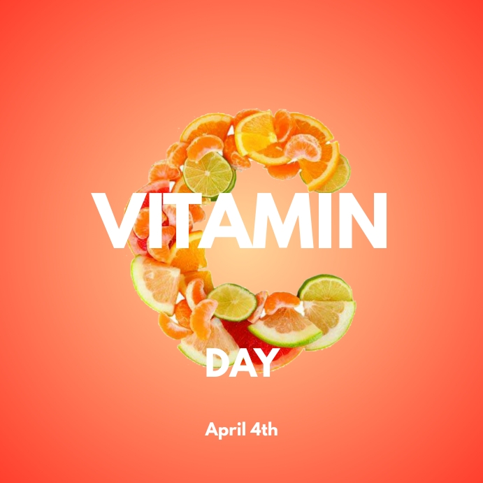 Vitamin C Day Instagram Post Templat | PosterMyWall