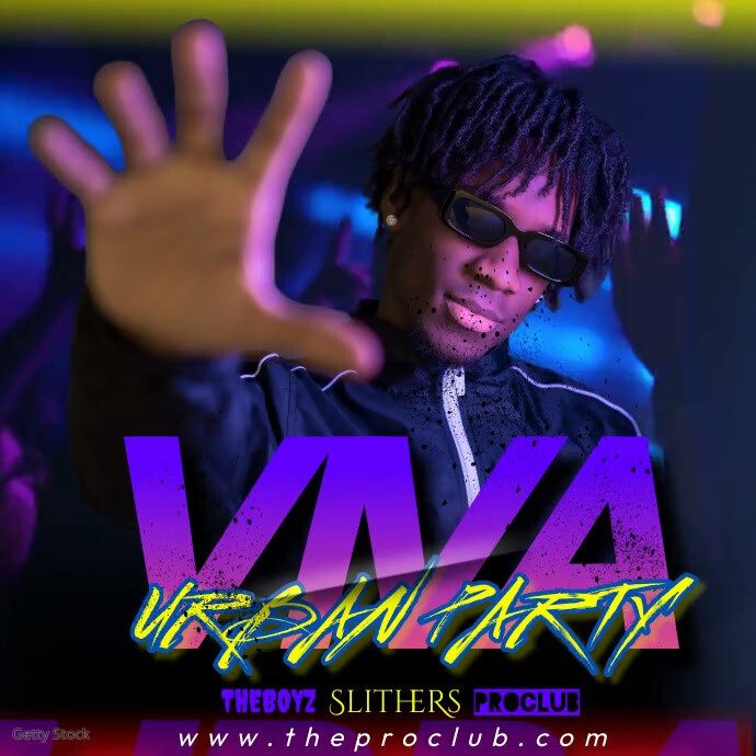 Viva Urban Party Video Template | PosterMyWall