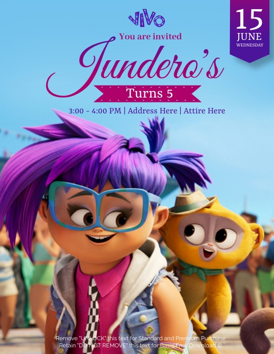 Vivo Template | PosterMyWall