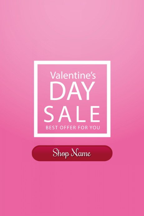 VLT Pink Sales Template | PosterMyWall