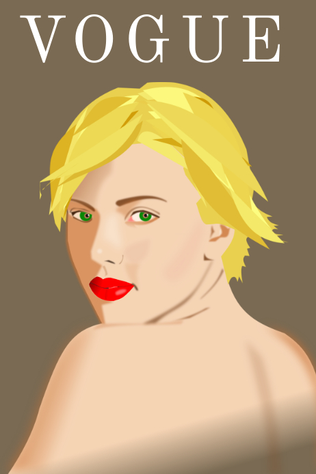 VOGUE MAGAZINE COVER Template | PosterMyWall