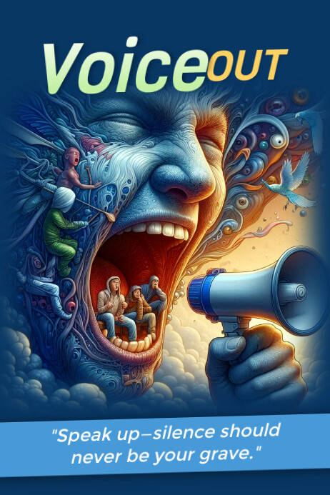 Copy of Voice out | PosterMyWall