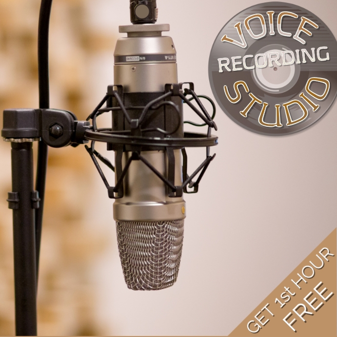 Copy of Voice Rec Studio Voucher | PosterMyWall