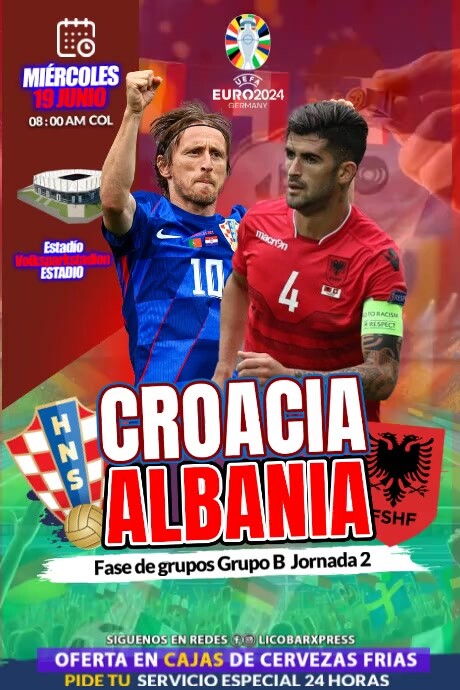 Copy of Volante Poster Euro Copa 2024 Póster | PosterMyWall