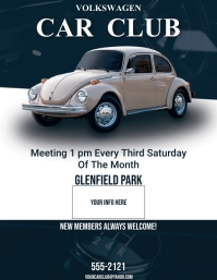 CAR CLUB FLYER Template | PosterMyWall