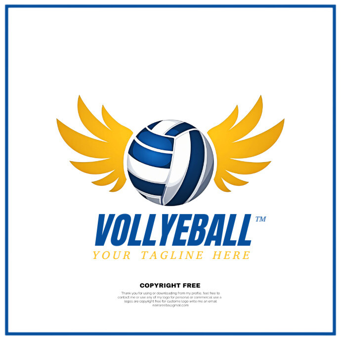 volleyball logo Template | PosterMyWall