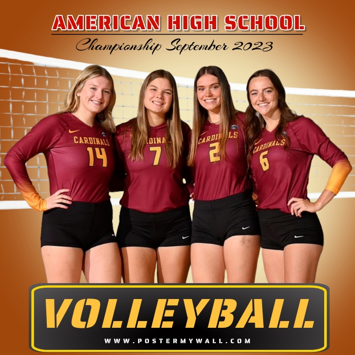 Copy of Vollyball Championship post | PosterMyWall