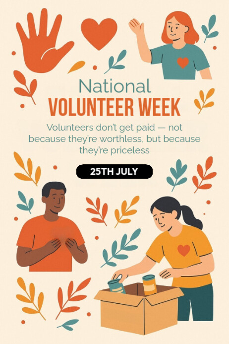 Copy of Volunteer Appreciation Poster | PosterMyWall