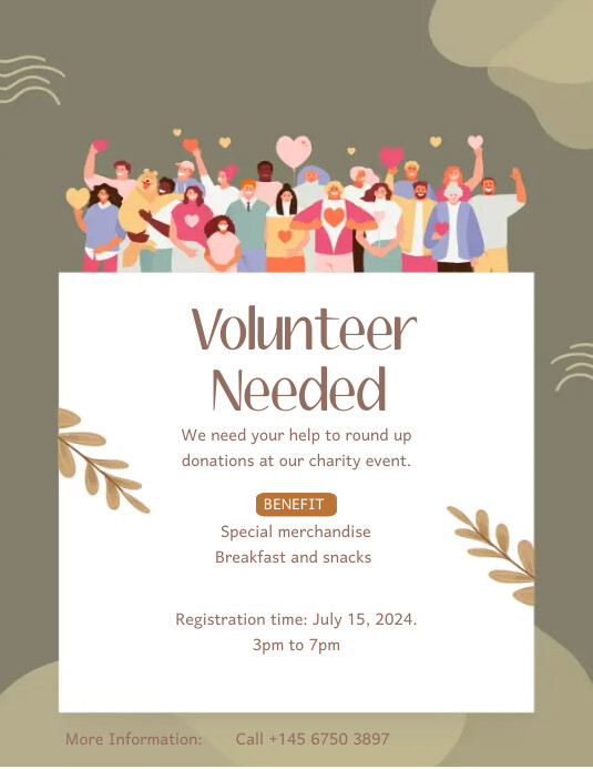 Copy of Volunteer | PosterMyWall