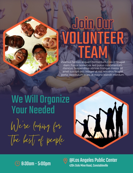 Copy of Volunteer Needed Flyer | PosterMyWall