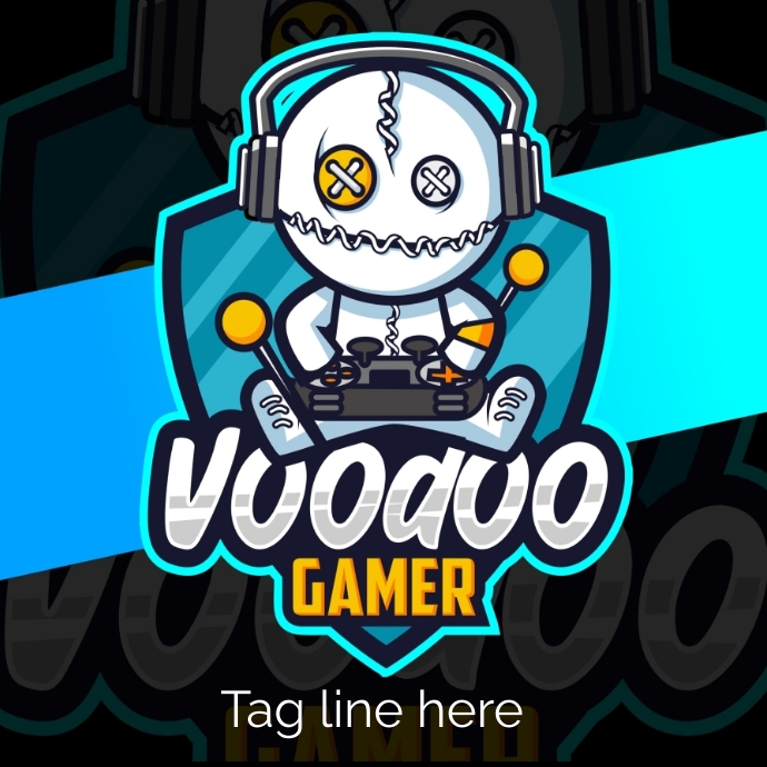 Voodoo gamer logo design Template | PosterMyWall