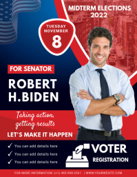 Midterm elections 2022 Template | PosterMyWall