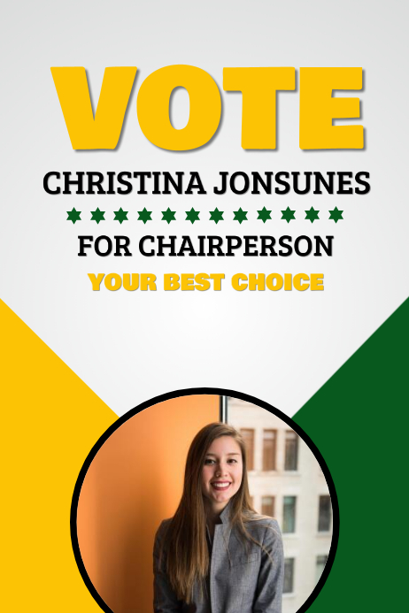 Vote campaign Template | PosterMyWall