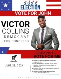 Philippine Election Tarpaulin Poster Template | PosterMyWall