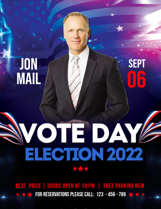 Vote Day Flyer Template | PosterMyWall