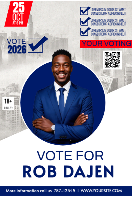 Vote Template | PosterMyWall
