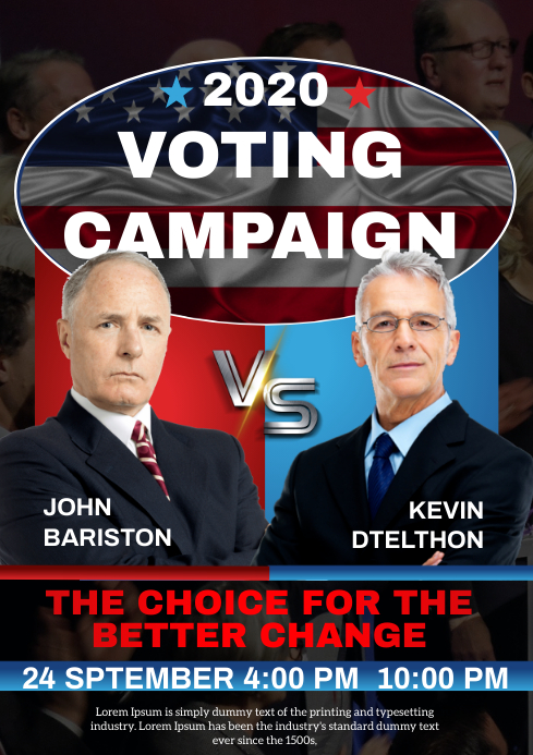 vote Template | PosterMyWall