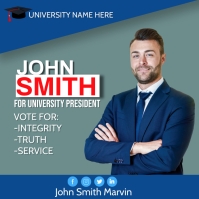 vote for me poster Template | PosterMyWall