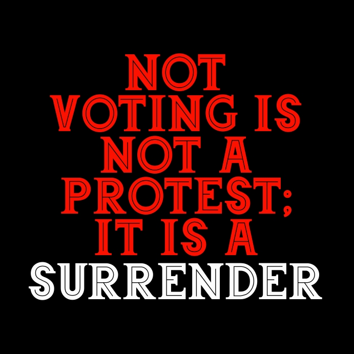 Vote is Power! Template | PosterMyWall