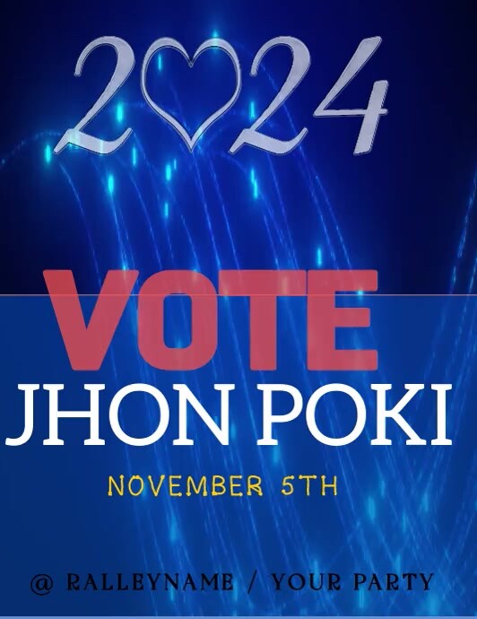 vote poster Template | PosterMyWall