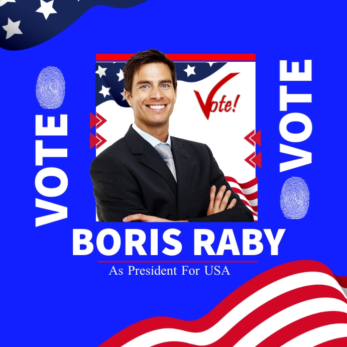 Vote poster Template | PosterMyWall