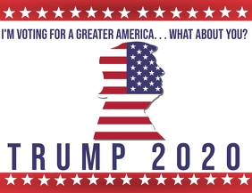 Donald Trump Campaign Template | PosterMyWall