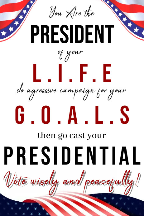 Copy of Vote wisely and peacefully elections message | PosterMyWall