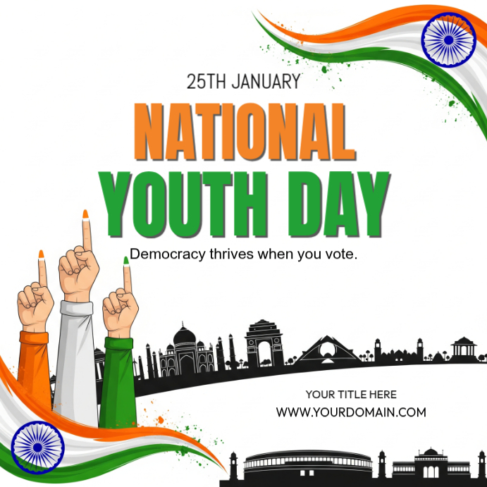 voters day Template | PosterMyWall