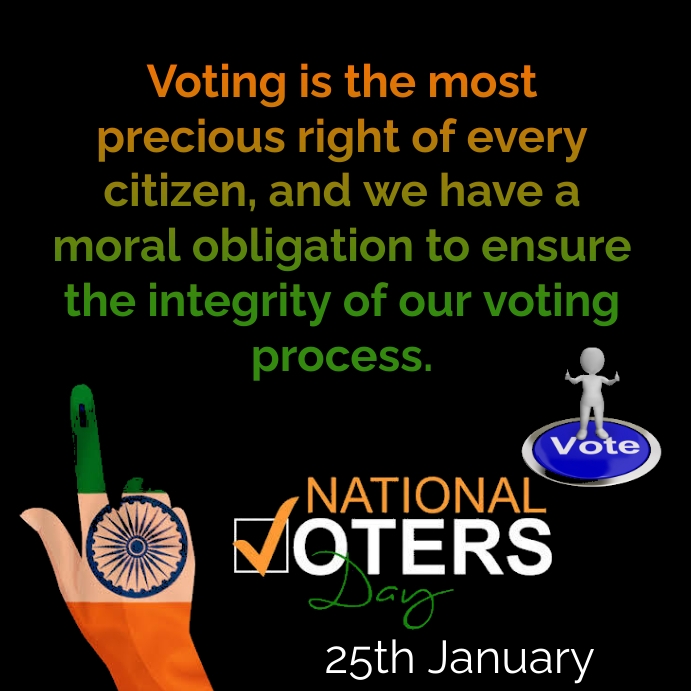 Voters day Template | PosterMyWall