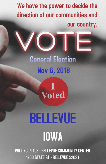 Voting Campaign Template | PosterMyWall
