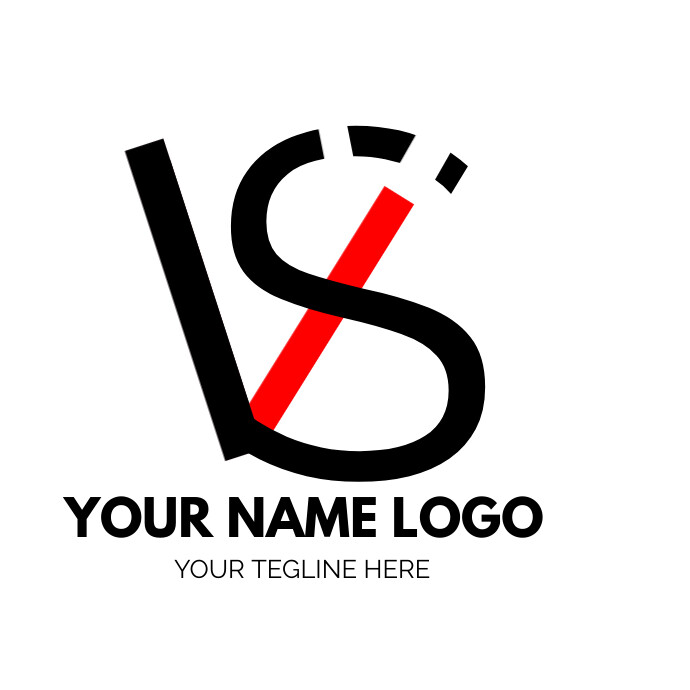 VS Design logo design Template | PosterMyWall