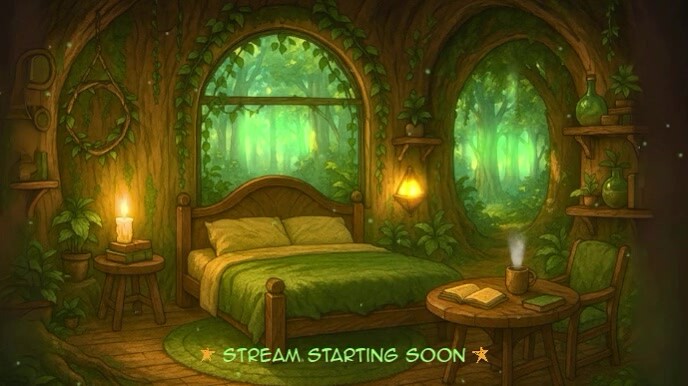 VTuber Background - Animated Background -Stream Starting Soon Templat ...