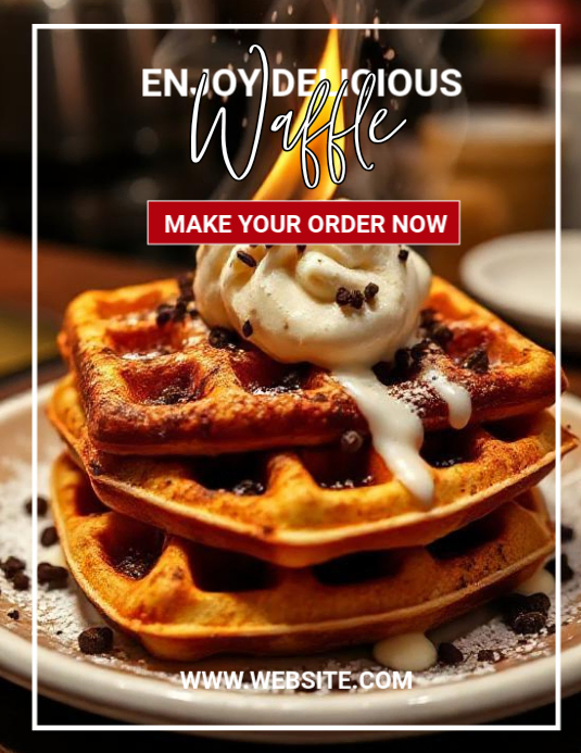 Modèle waffle | PosterMyWall