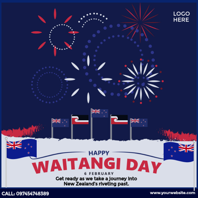 Waitangi Day Template | PosterMyWall