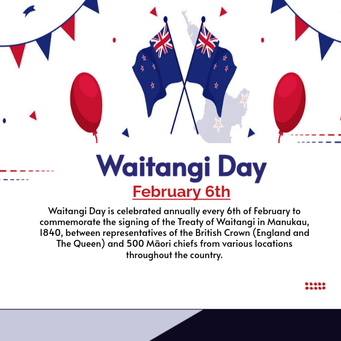 waitangi day Template | PosterMyWall