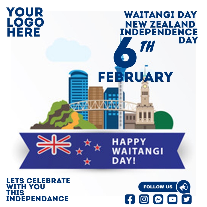 Waitangi Day Template | PosterMyWall