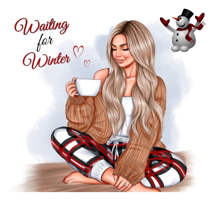 Copy of waiting for winter | PosterMyWall