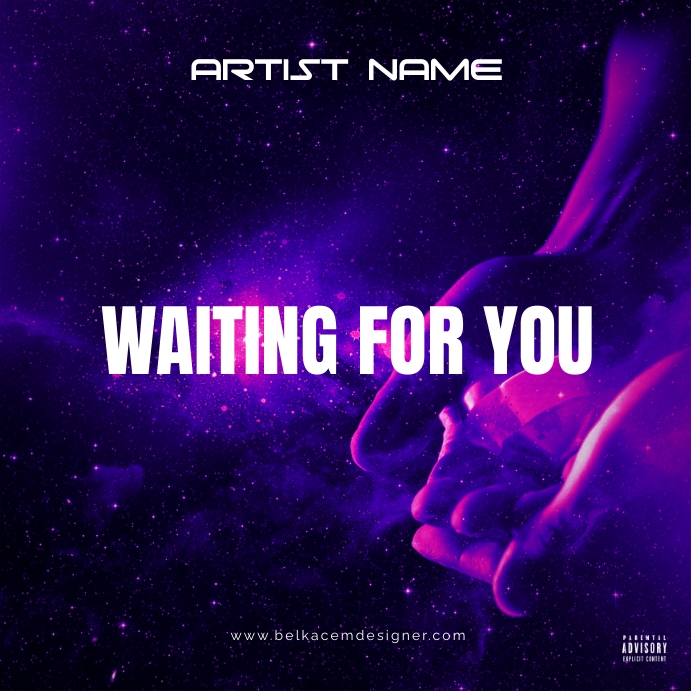 Waiting for you Album cover art Template | PosterMyWall