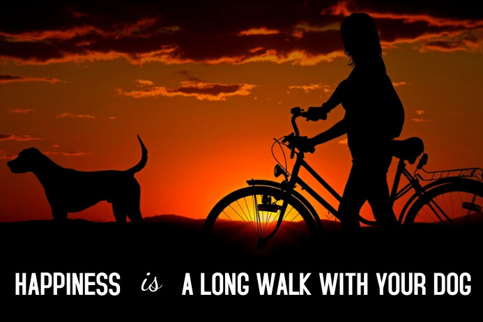 WALK YOUR DOG MONTH Template | PosterMyWall