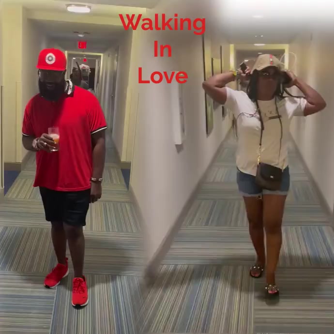 Copy of Walking In Love | PosterMyWall