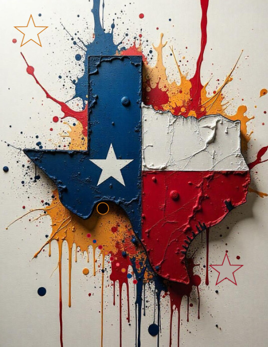 Copy of Wall Decor For Texas Independence Day | PosterMyWall