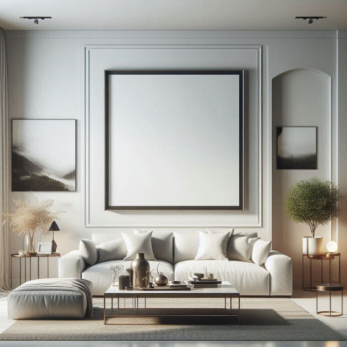 wall frame mockup Template | PosterMyWall