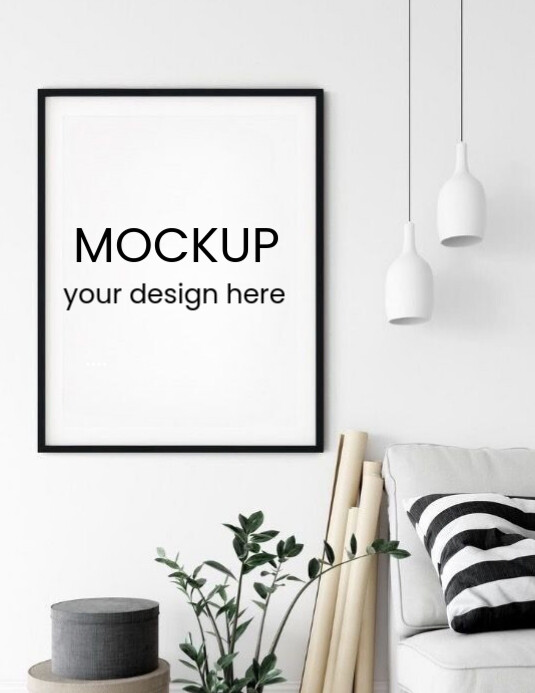 Copy of Wall frame Mockup | PosterMyWall