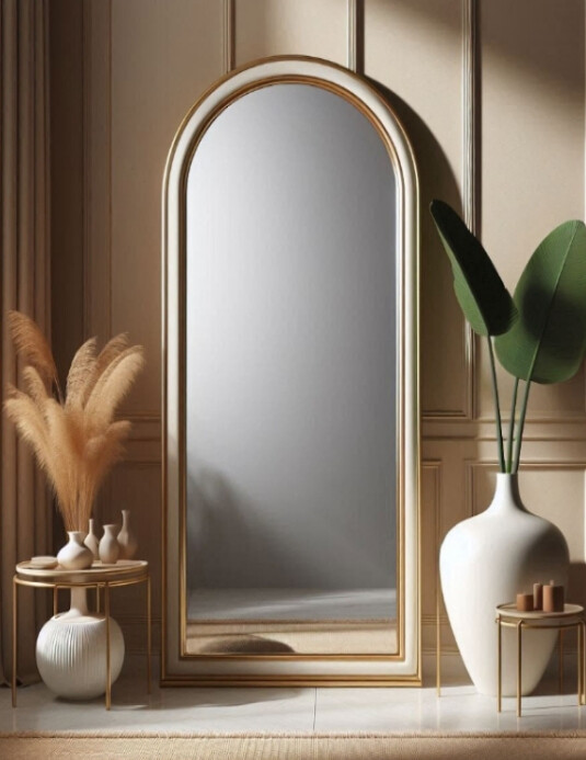 Wall mirror design Template | PosterMyWall